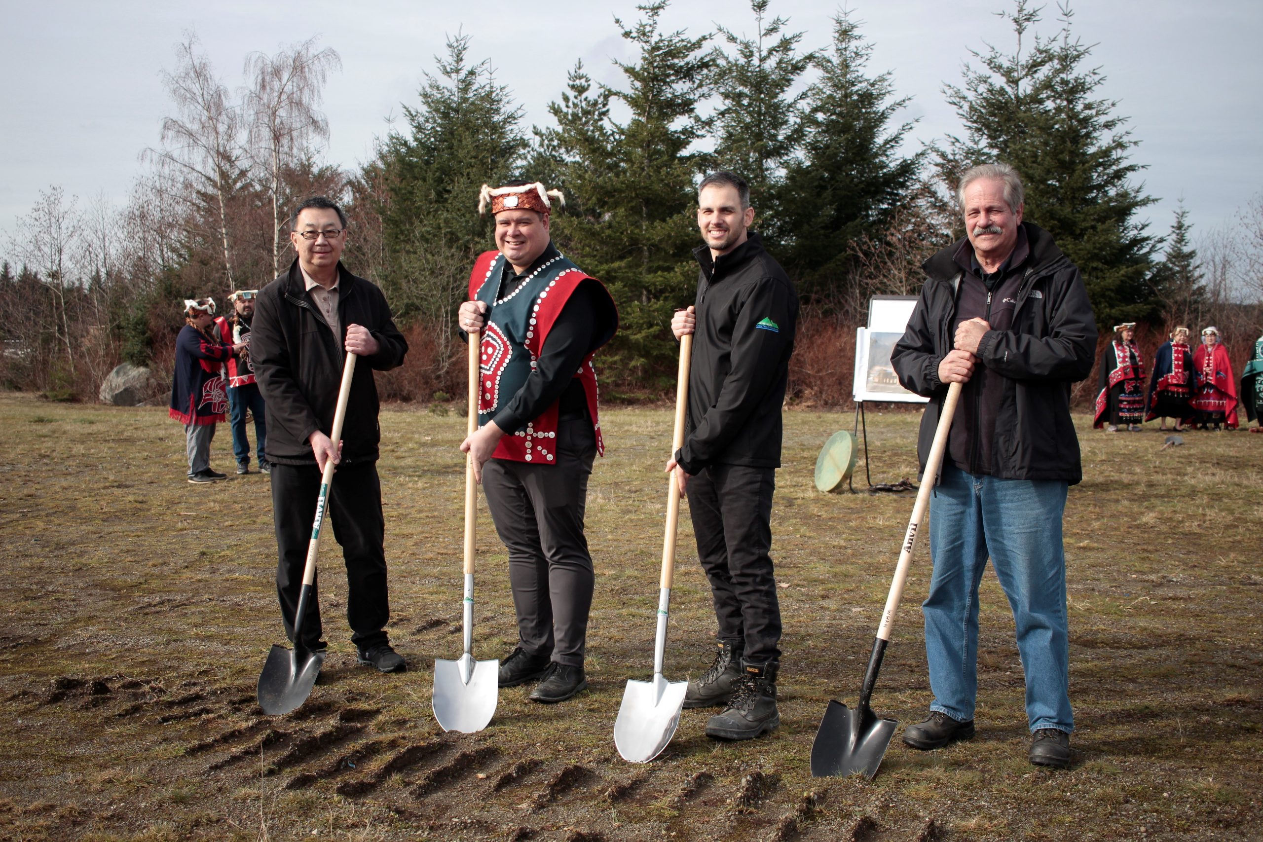 We Wai Kai Nation Building Breaks Ground - WA Architects
